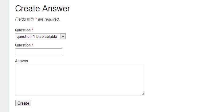 How To Create Form Like Exam Page General Discussion Yii Framework Forum